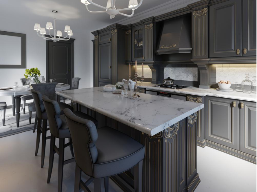 Top 5 tips for kitchen island design. How to measure for an island with ...