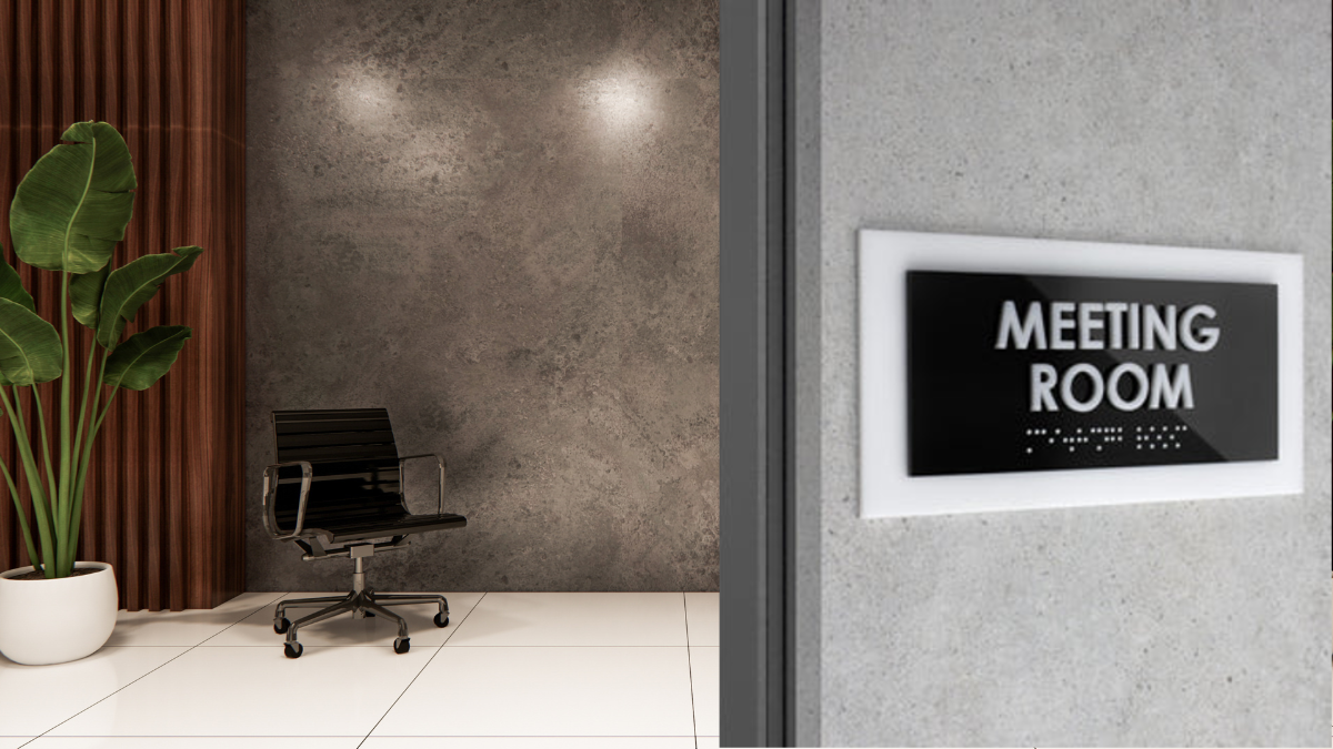 ADA Accessible Signs — The Markers of New Ethics - Readability