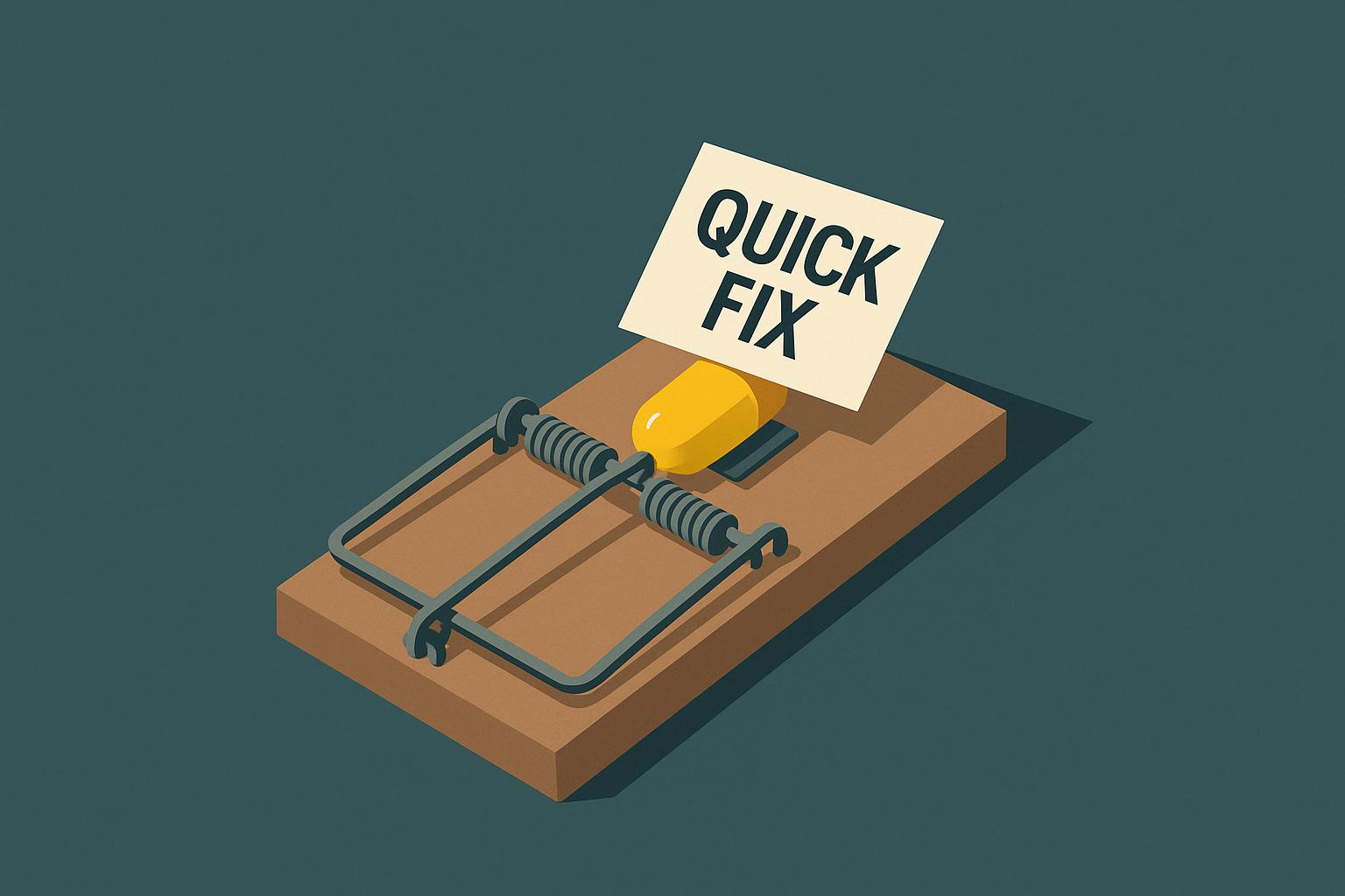 Avoiding the Trap of Quick Fixes - Readability