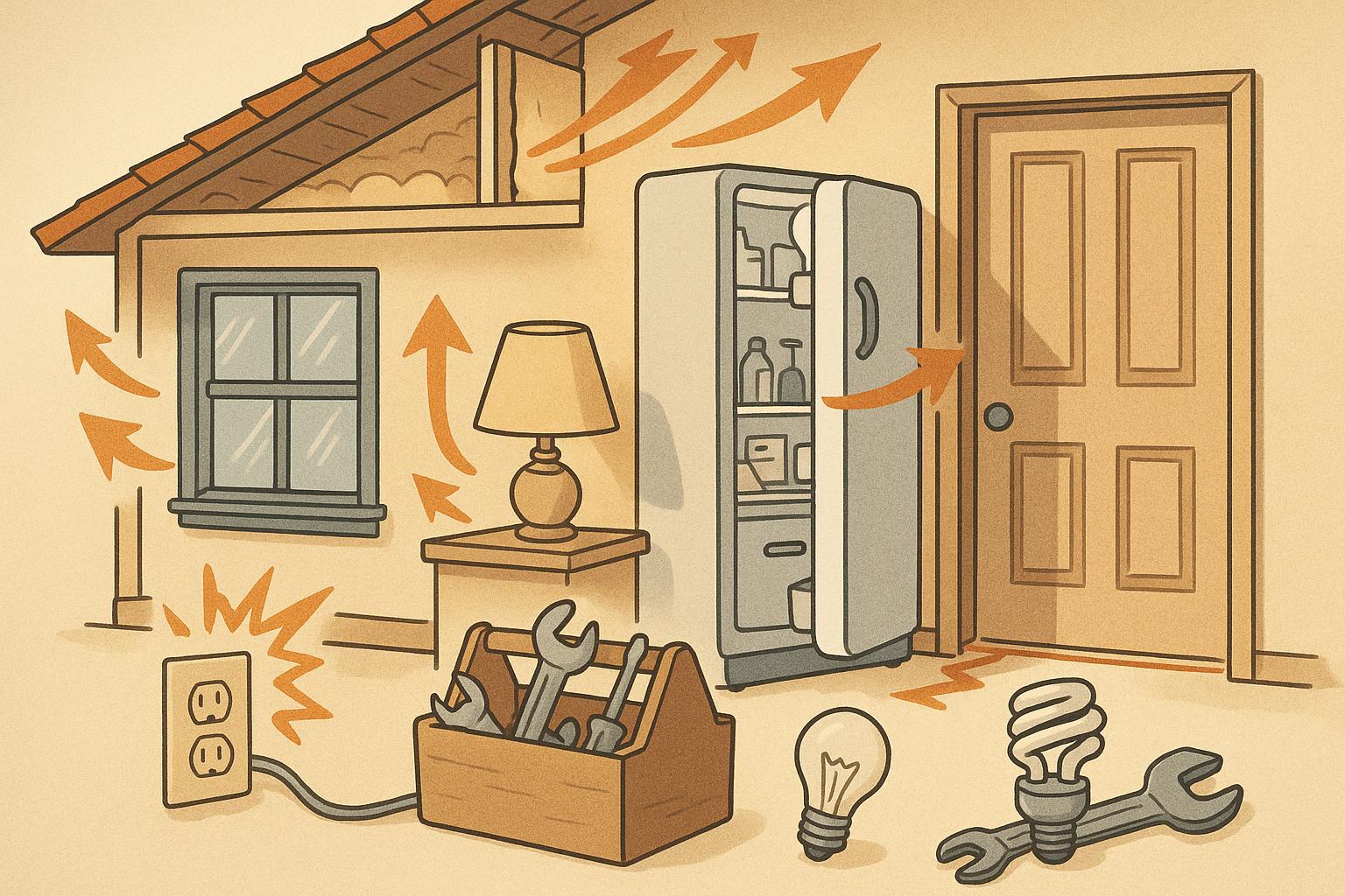 The Hidden Energy Drains in Your Home (And How to Fix Them) - Readability