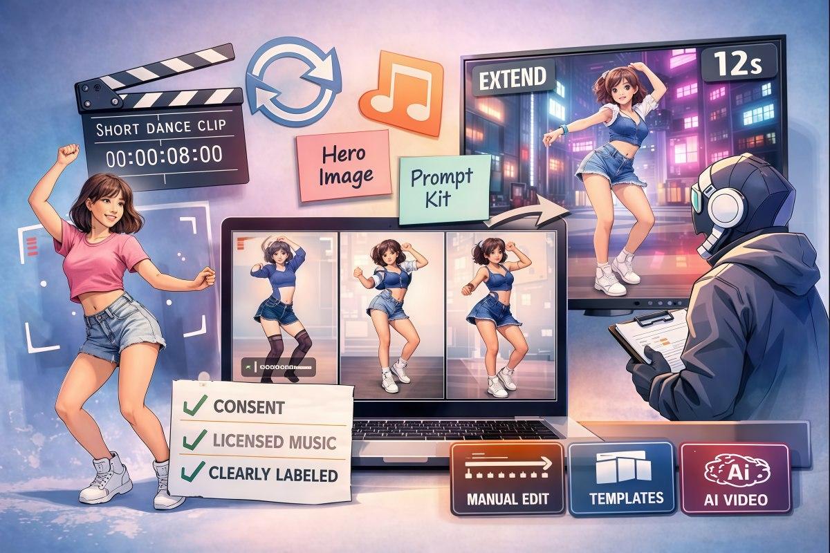 Dance Generator Playbook: Making Short Dance Clips Feel Human (Not ...