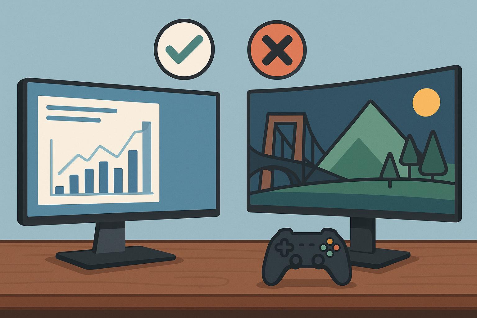 How to Choose the Right Computer Monitor for Work and Gaming - Readability